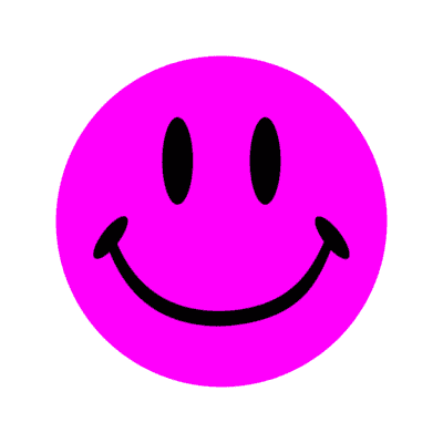 Pink Happy Face