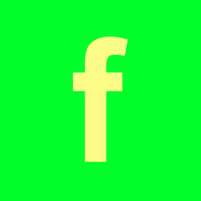 Yellow Letter F
