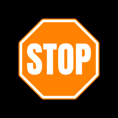 Octagon Stop Sign